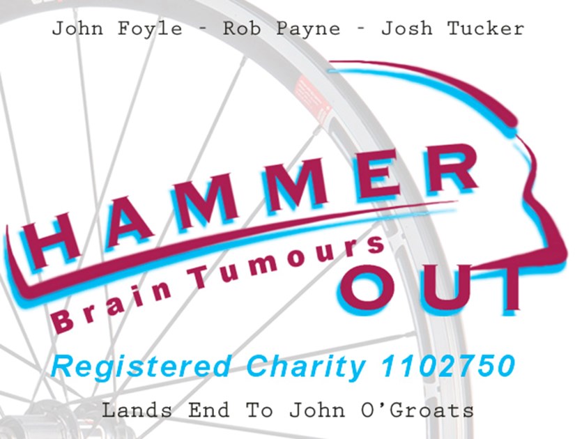 John Foyle is fundraising for BRAIN TUMOUR SUPPORT