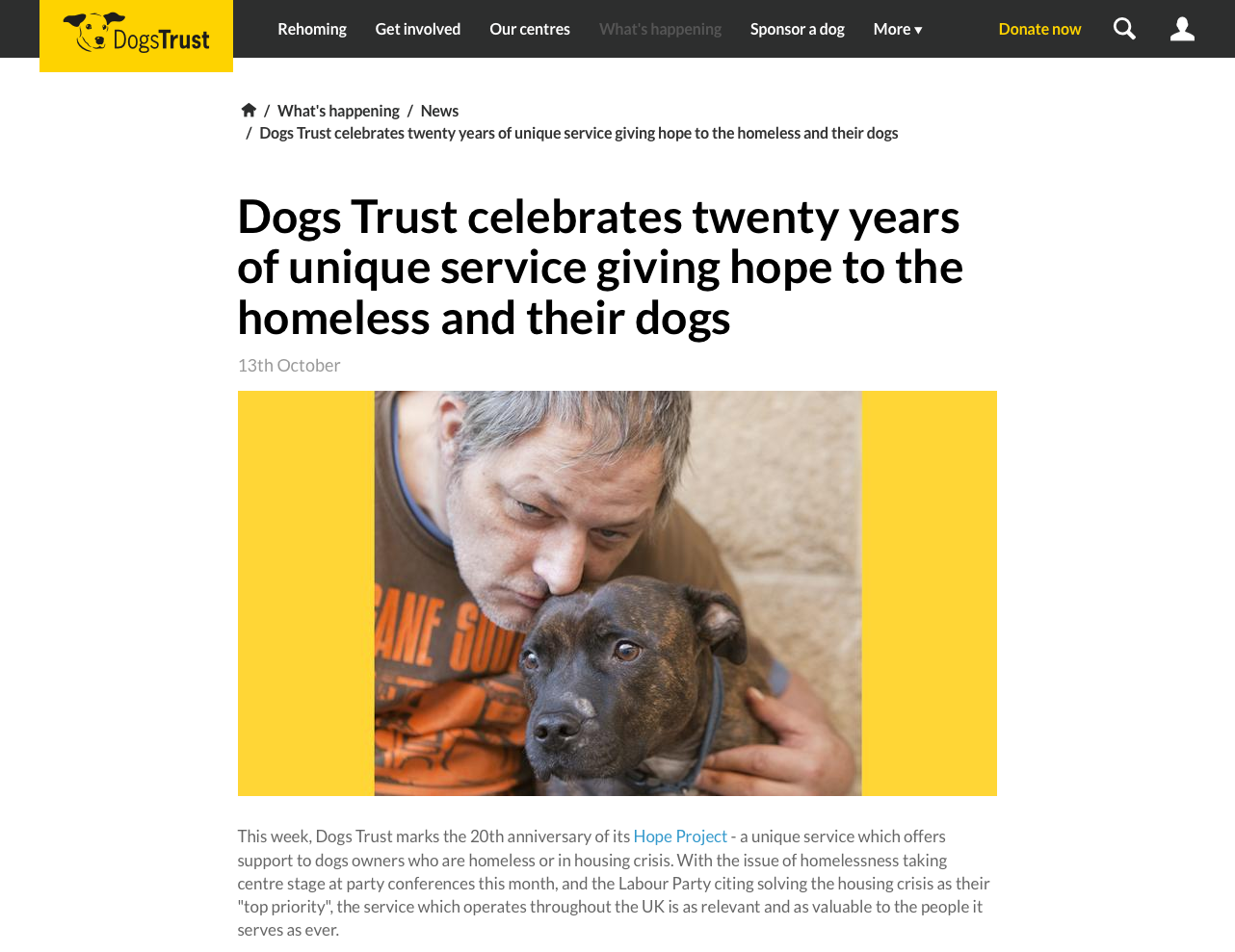 Who Is Involved In Dogs Trust