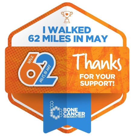 Fiona Moon is fundraising for Bone Cancer Research Trust
