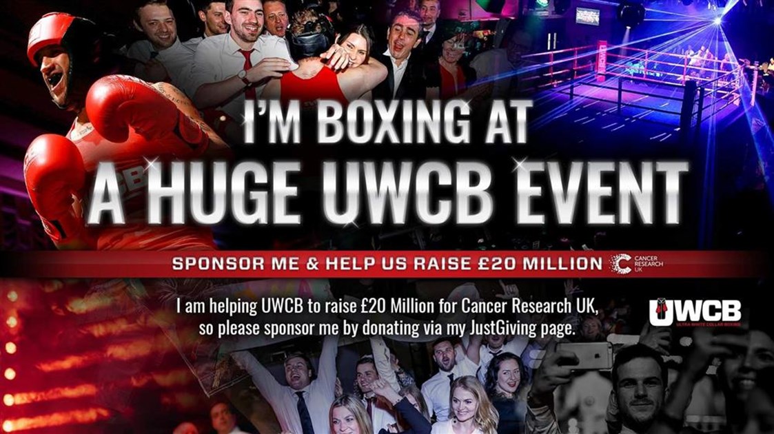 James Edginton is fundraising for Cancer Research UK