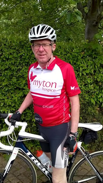Gary bradbury is fundraising for The Myton Hospices