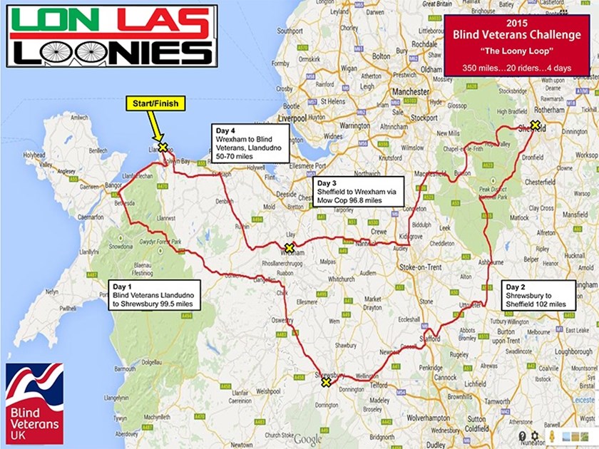 Guy Bancroft is fundraising for Blind Veterans UK