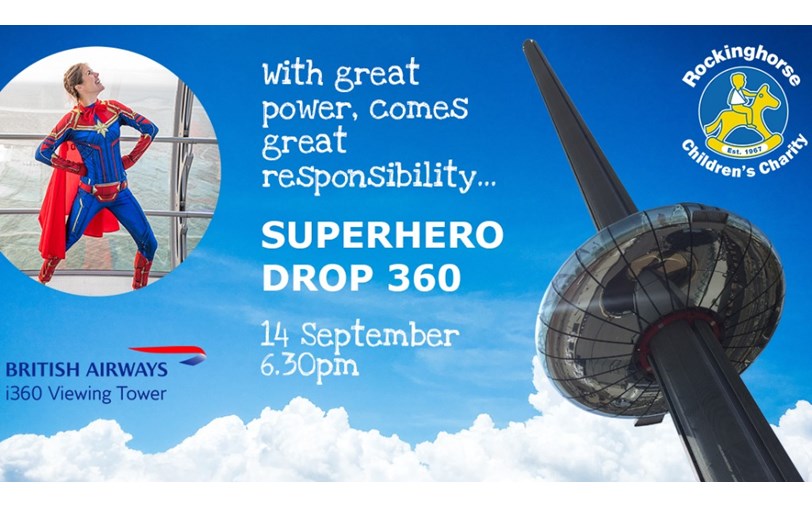 Superhero Drop 360 2022 - JustGiving