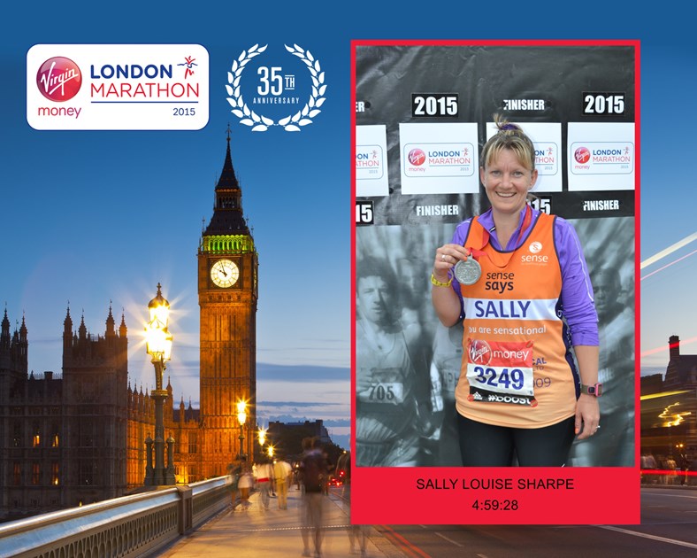 Sally Sharpe is fundraising for Sense