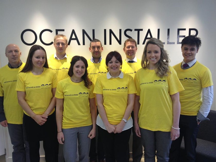 Ocean Installer is fundraising for Befriend a Child