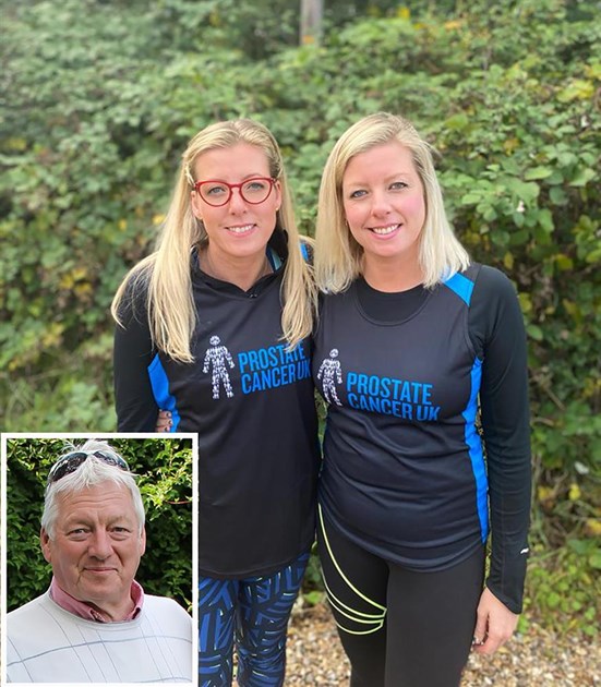 Rachael and Charlotte Jessel is fundraising for PROSTATE CANCER UK