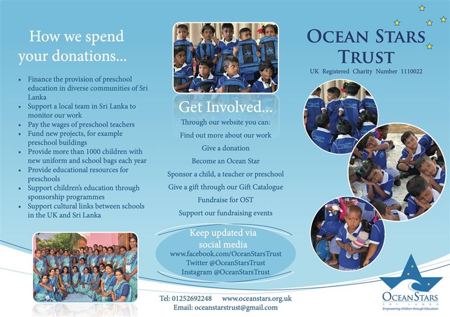 Imperial College Sri Lankan Society is fundraising for Ocean Stars Trust