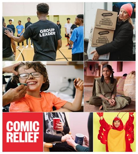 Andre Harvey is fundraising for Comic Relief