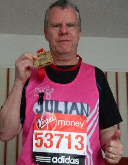 Julian SEal is fundraising for Breast Cancer Care