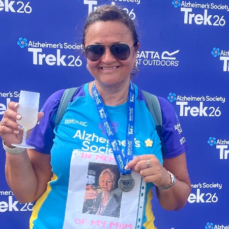Sue Goff is fundraising for Alzheimer's Society