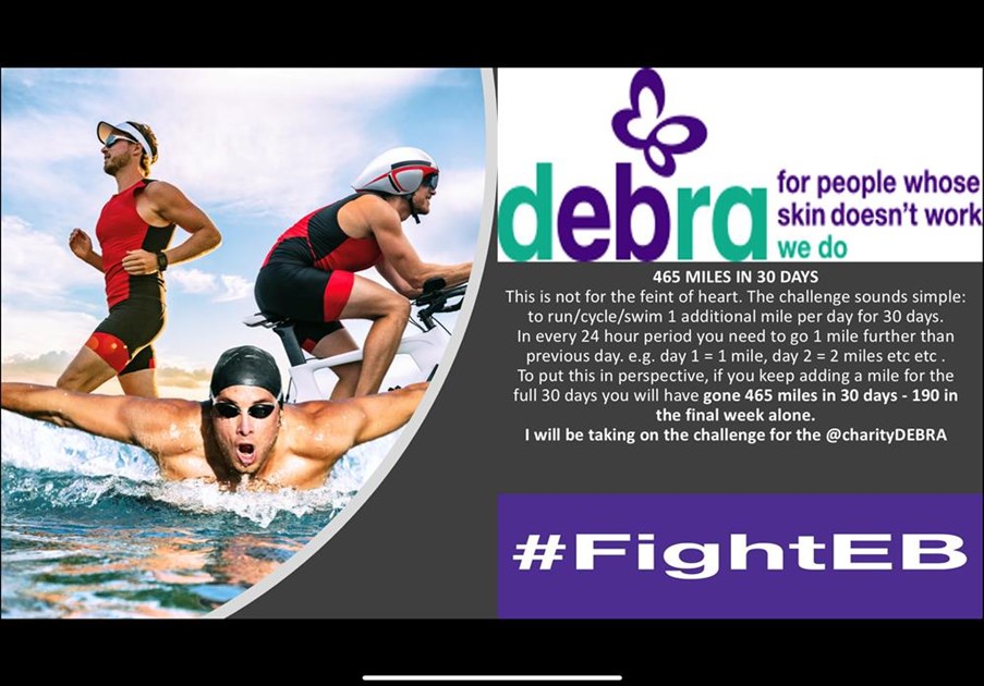 Mark Algar is fundraising for DEBRA