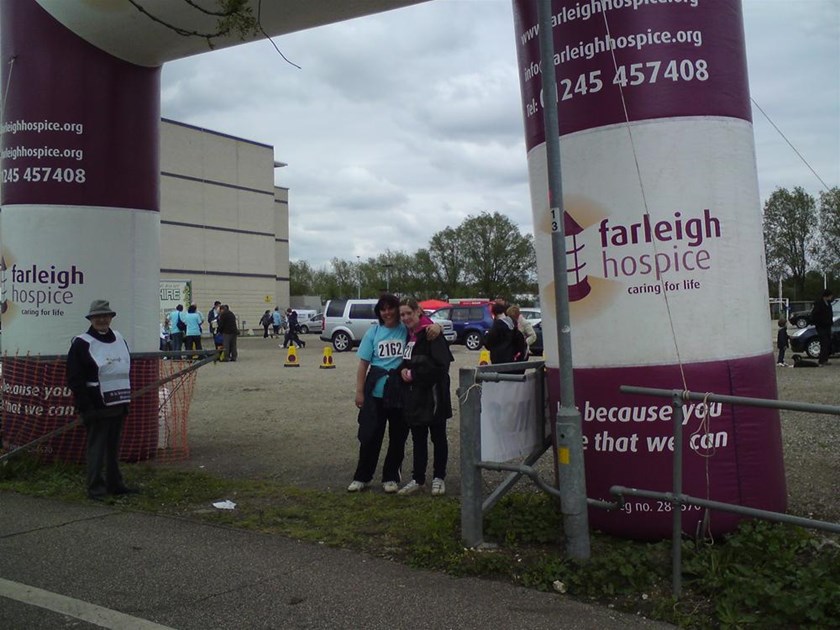 Della Murphy is fundraising for Farleigh Hospice