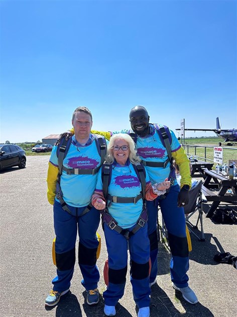 Evelyn Johnson is fundraising for Mace Foundation