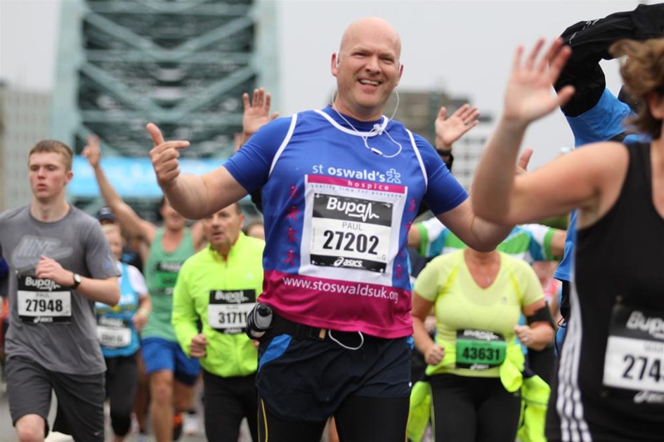 Paul Mallaburn is fundraising for St Oswald's Hospice Limited