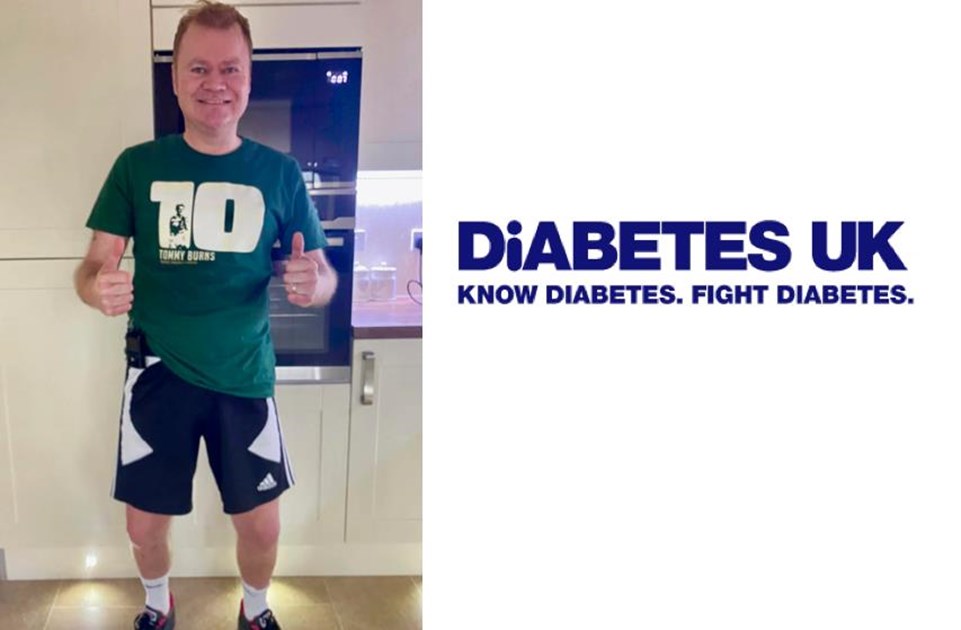 Paul Mosley is fundraising for Diabetes UK