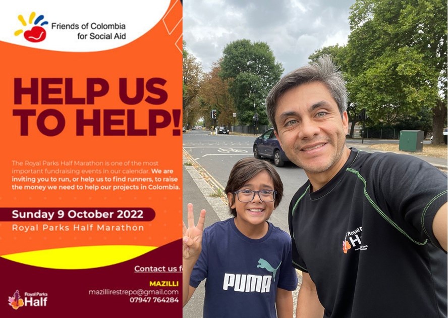 Victor Rivera is fundraising for Friends of Colombia for Social Aid Victor Rivera is fundraising for Friends of Colombia for Social Aid
