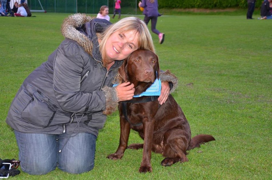 Sarah Hodgkinson is fundraising for St Ann's Hospice