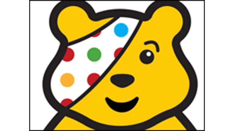 Pudsey Bear is fundraising for BBC Children in Need