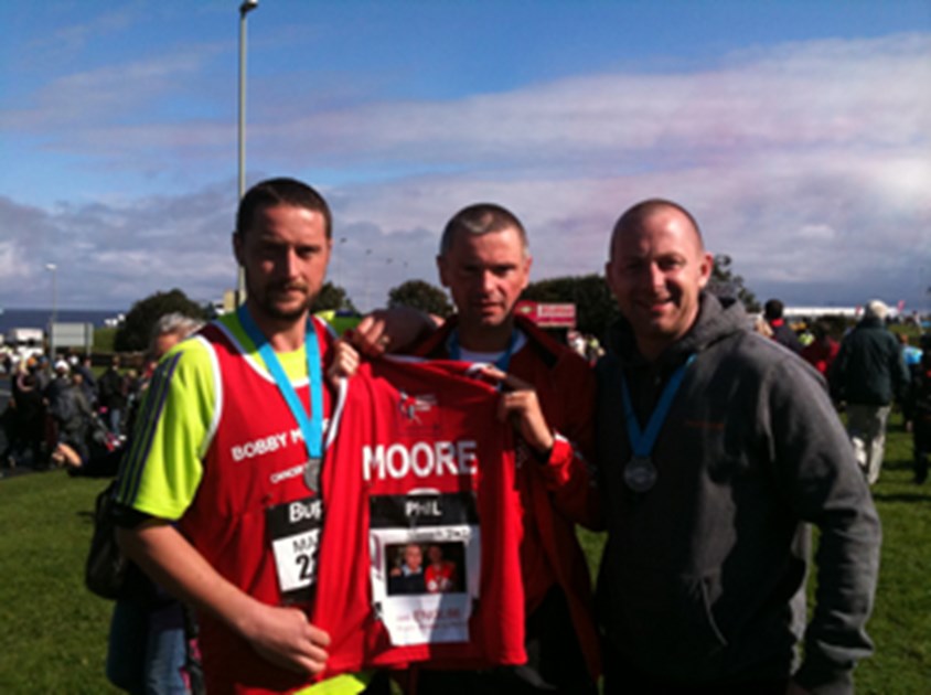 Matthew Soderberg is fundraising for Cancer Research UK’s Bobby Moore Fund