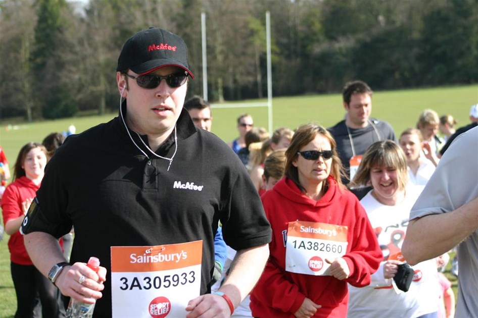 Simon Prior is fundraising for Mencap