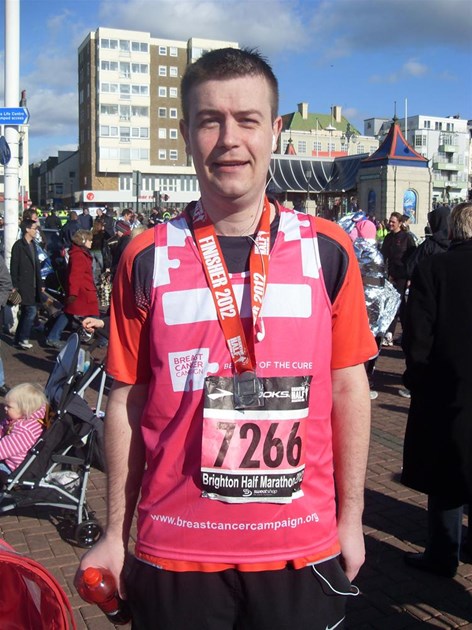 Sam Laidler is fundraising for Breast Cancer Now