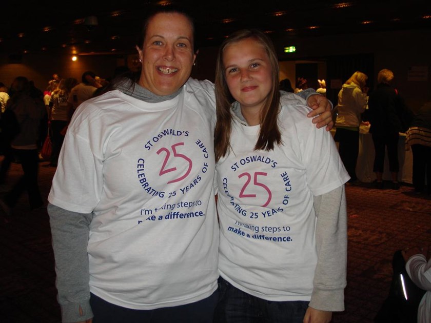 Sarah Doick is fundraising for St Oswald's Hospice Limited