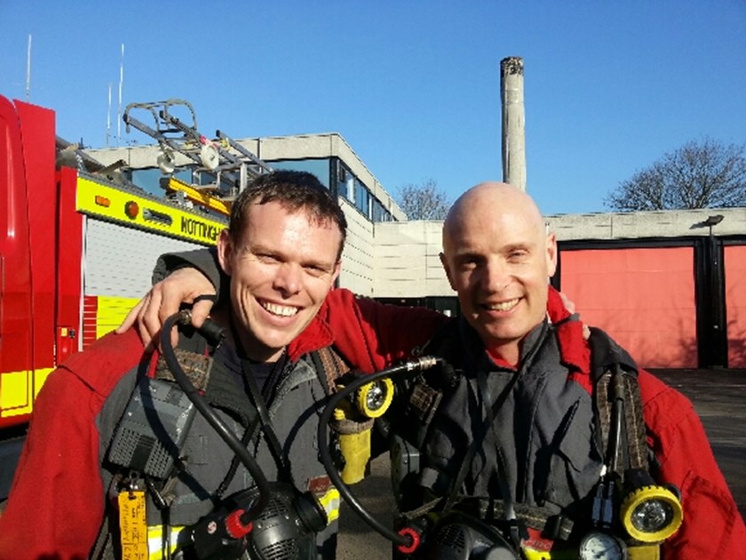 Russell Kay is fundraising for Fire Fighters Charity