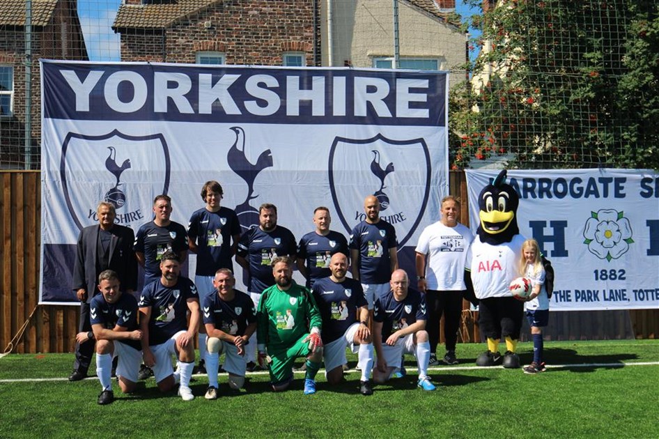 Yorkshire Spurs is fundraising for PROSTATE CANCER UK