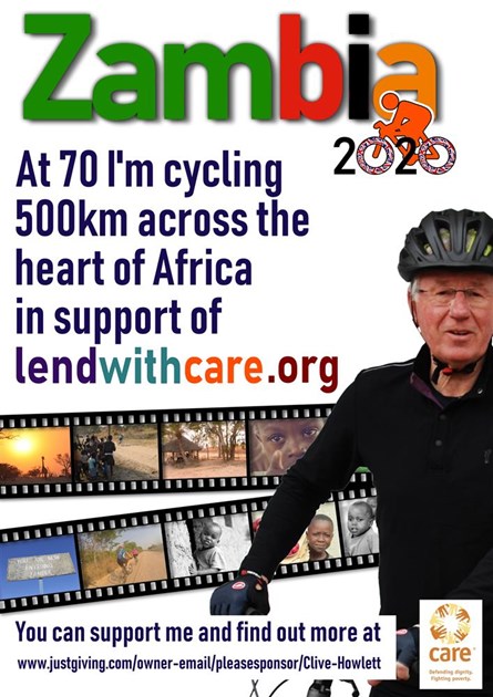 Clive Howlett is fundraising for CARE International UK
