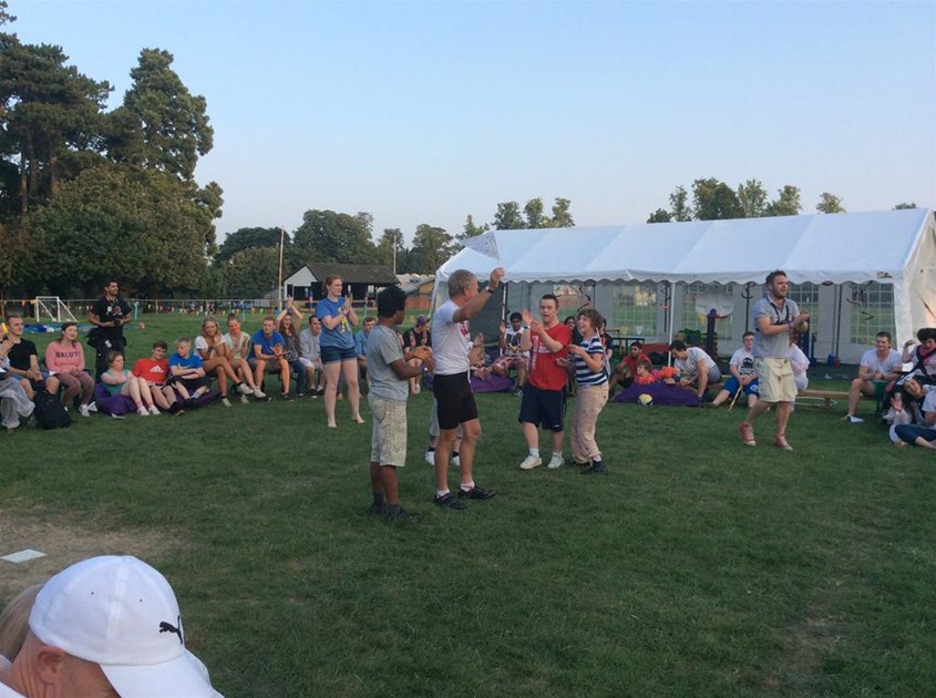 Alastair Gordon is fundraising for Oundle Mencap Holidays