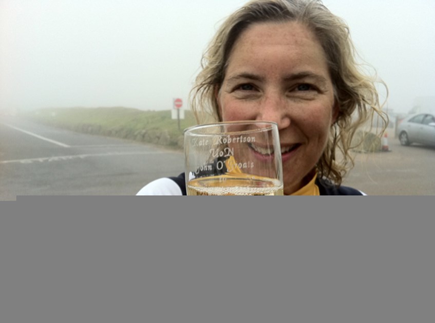 Kate Robertson is fundraising for University of Nottingham - Life Cycle