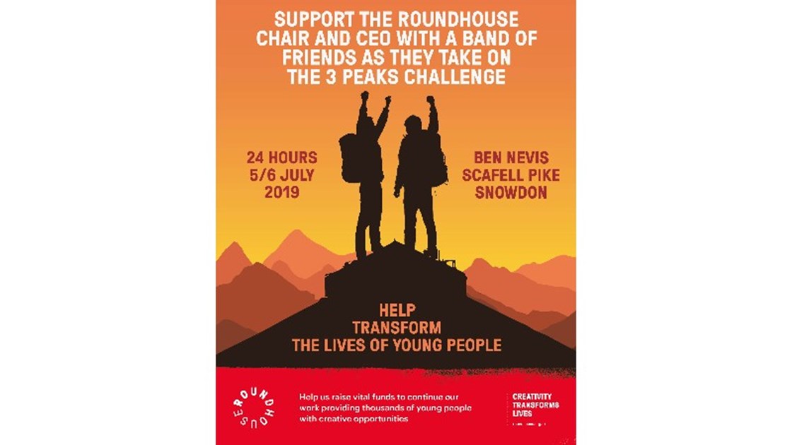 Marcus Davey is fundraising for Roundhouse