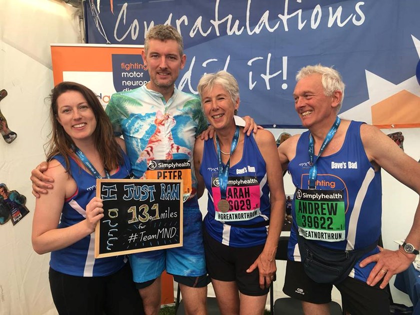 Andrew Greaves is fundraising for Motor Neurone Disease Association