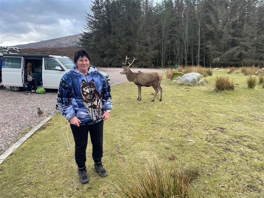 Mandy Aitken is fundraising for Scotland's Charity Air Ambulance