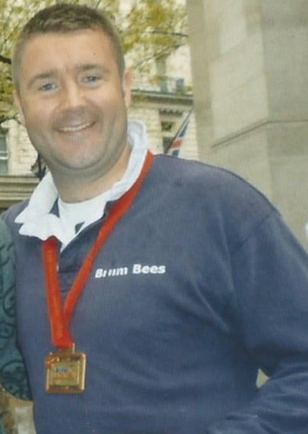 Tim Hall is fundraising for The Brain Tumour Charity