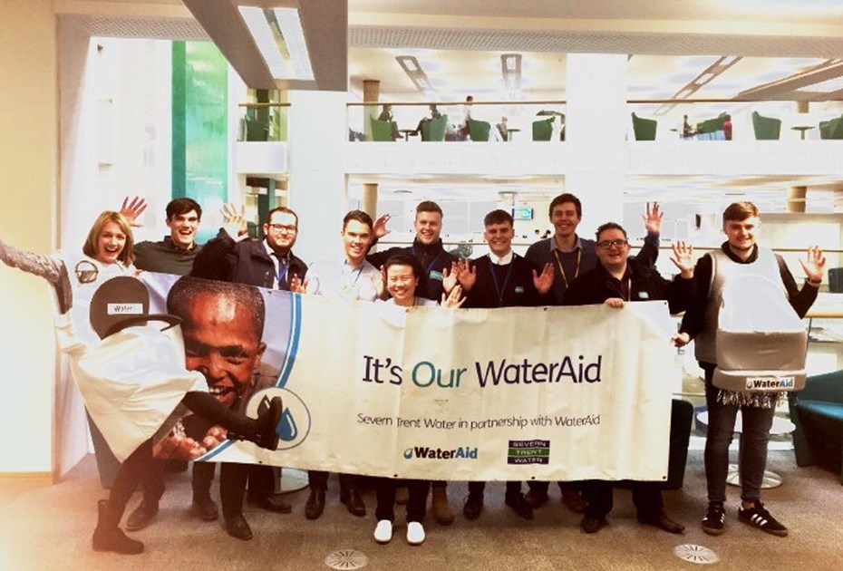 WaterAid Water Industry Partnerships is fundraising for WaterAid
