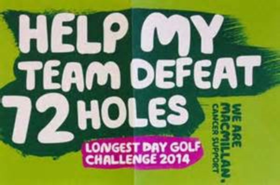 Duncan Sheffield Is Fundraising For Macmillan Cancer Support