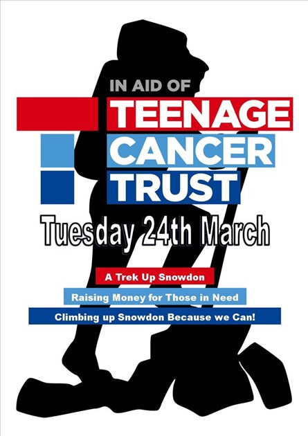 James Burnham is fundraising for Teenage Cancer Trust