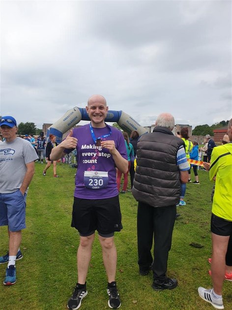 Chris Mathieson is fundraising for Alzheimer Scotland