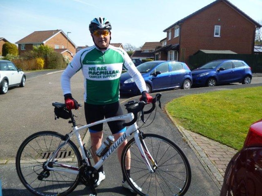 David Rudge is fundraising for Macmillan Cancer Support