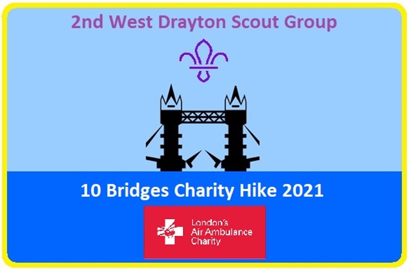 Westdrayton Scouts is fundraising for London's Air Ambulance