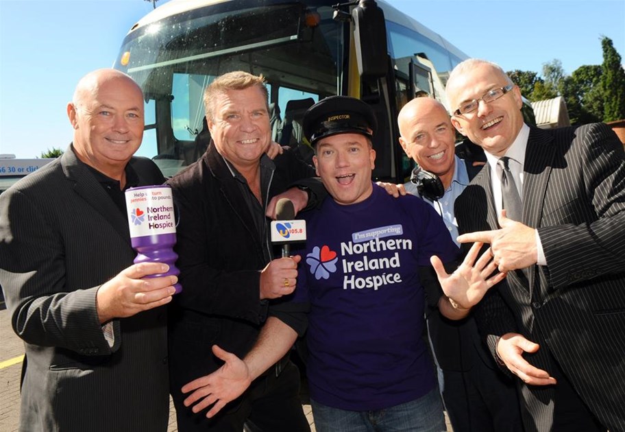 Maurice Jay U105 is fundraising for Northern Ireland Hospice