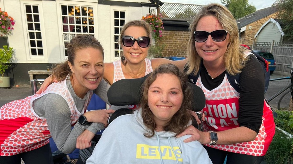 Liz Parsons is fundraising for Action for A-T