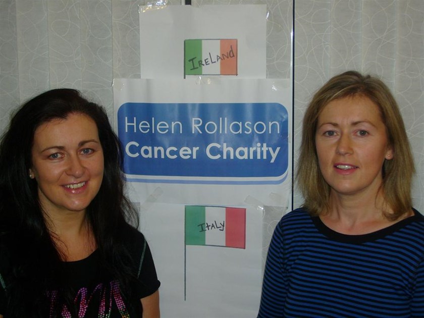 Carmel Gilligan is fundraising for Helen Rollason Cancer Charity