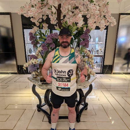 Michael Fielden is fundraising for St John Ambulance