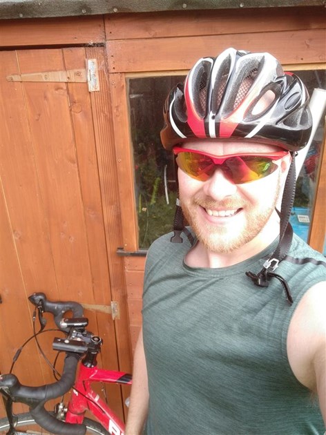 Karl Gardner is fundraising for St Richard's Hospice Foundation