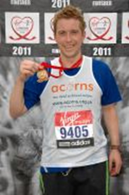 Andrew Wheldon is fundraising for Acorns Children's Hospice Trust