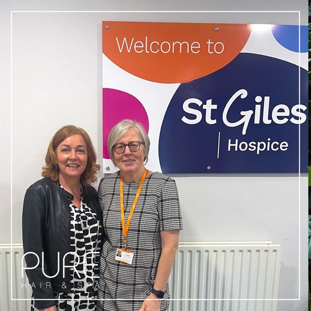 angela gough is fundraising for St Giles Hospice