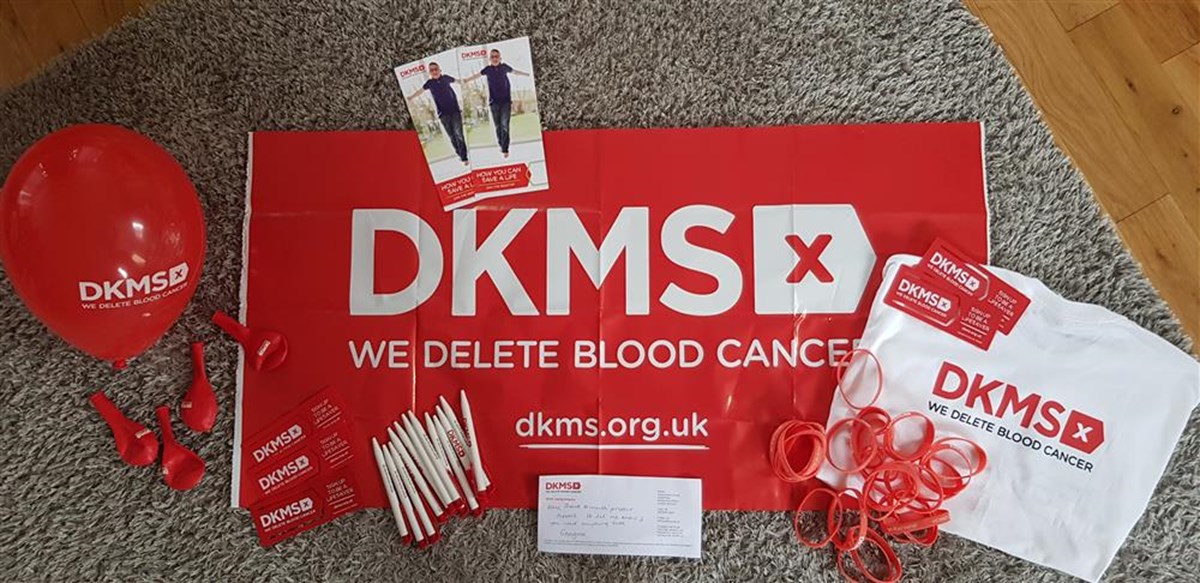 Kay Crossley is fundraising for DKMS
