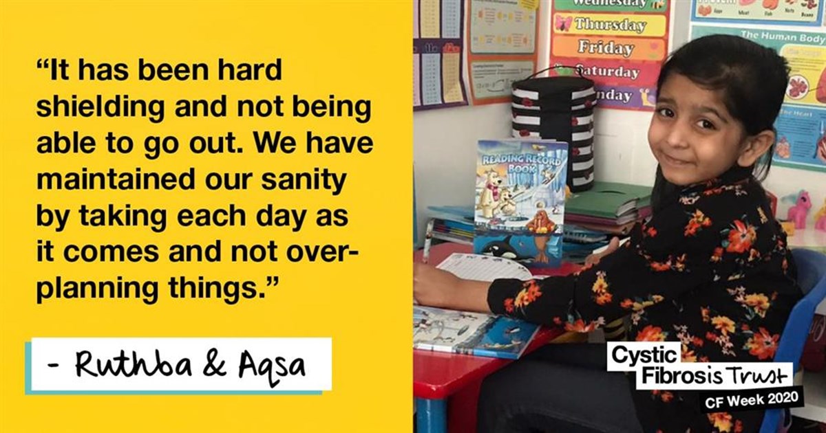 Ruthba Amin is fundraising for Cystic Fibrosis Trust